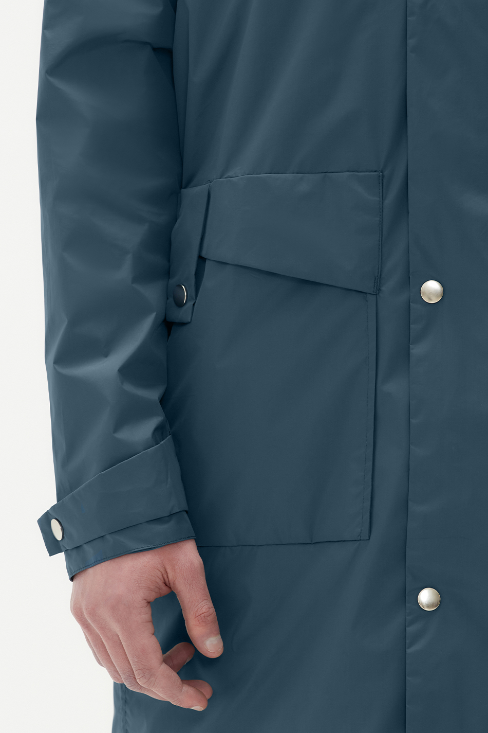 Classic raincoat dark-blue